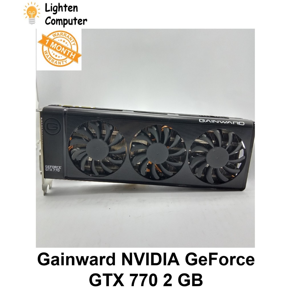 【USED】การ์ดจอ Nvidia GeForce GTX770 2 GB GDDR5 8+6 pin GDDR5 GTX 770 ...