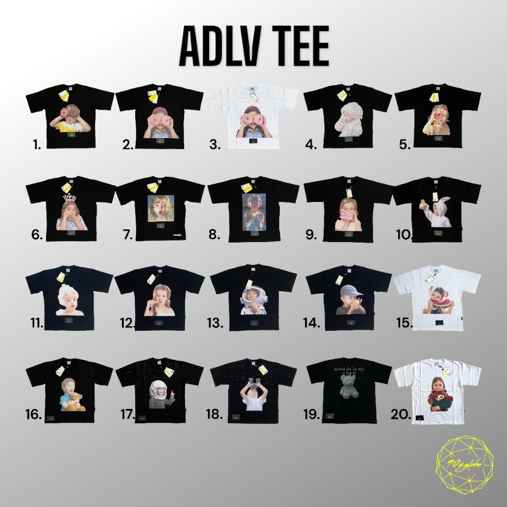 Adlv Baby Face Tee from KOREA เสื้อยืดโอเวอร์ไซส์ baju unisex 衣服 ...