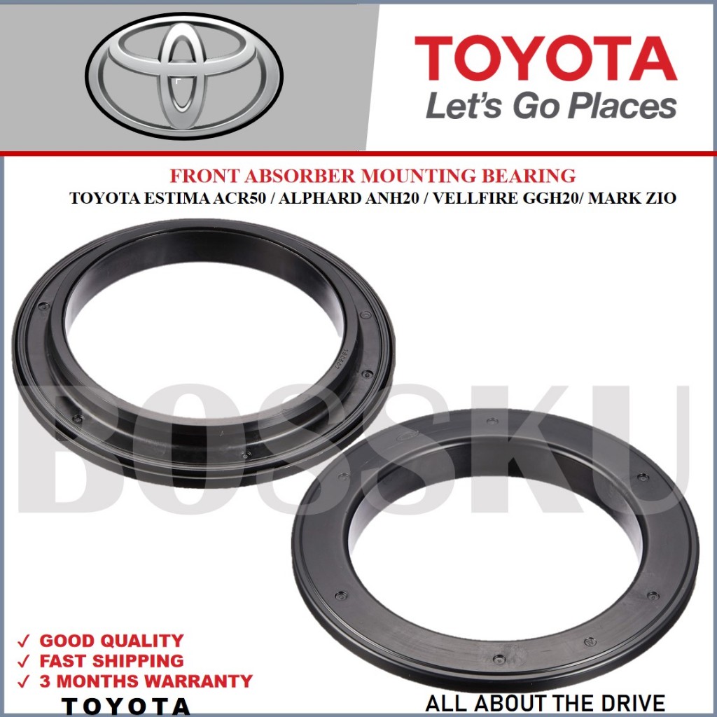 Depan FRONT ABSORBER MOUNTING BEARING - TOYOTA ESTIMA ACR50 / ALPHARD ...