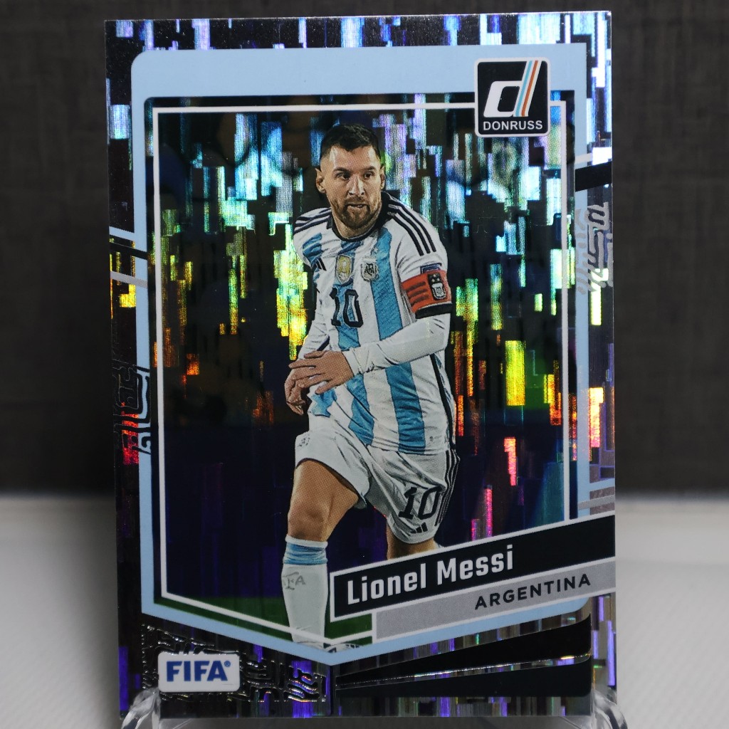 Lionel Messi Donruss Argentina Flush Insert Card Kadbola Football ...