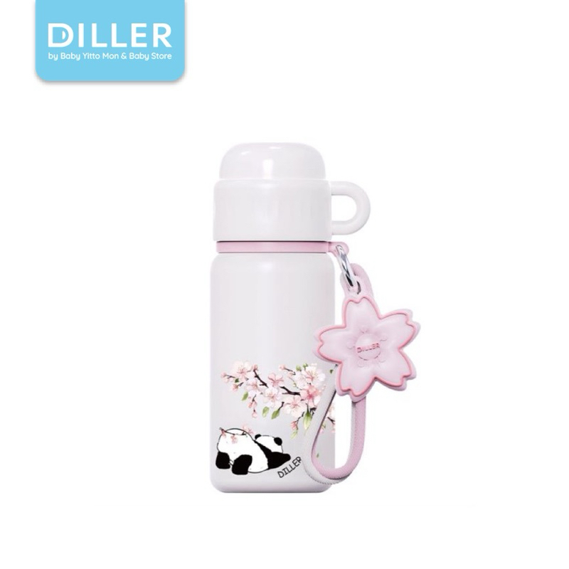 Diller [Panda Sakura Series] กระติกน้ําสูญญากาศสแตนเลส 500ml (MLH2903 ...