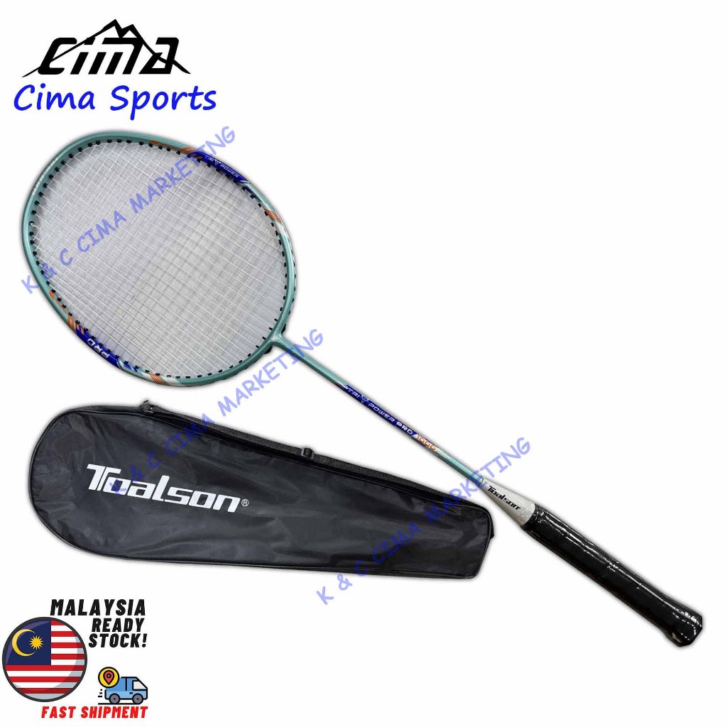 ไม้แบดมินตัน Toalson Tri-Power Pro Series การก่อสร้างพีซีหนึ่งอันพร้อม ...