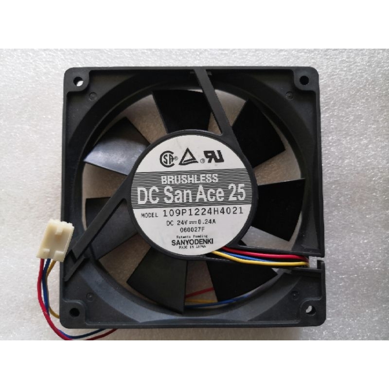พัดลม DC San Ace 25 109P1224H4021,DC24V,0.24A | Shopee Thailand