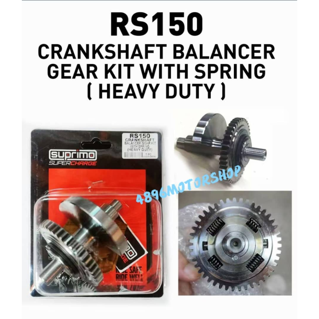 Suprimo RACING CRANKSHAFT BALANCER RS150 RSX RS 150 RSX150 KZR SCK ...