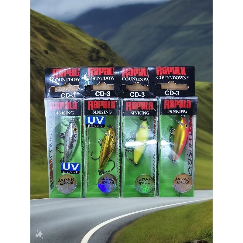 Rapala COUNTDOWN CD-3 JAPAN SPEACIAL SERIES | Shopee Thailand