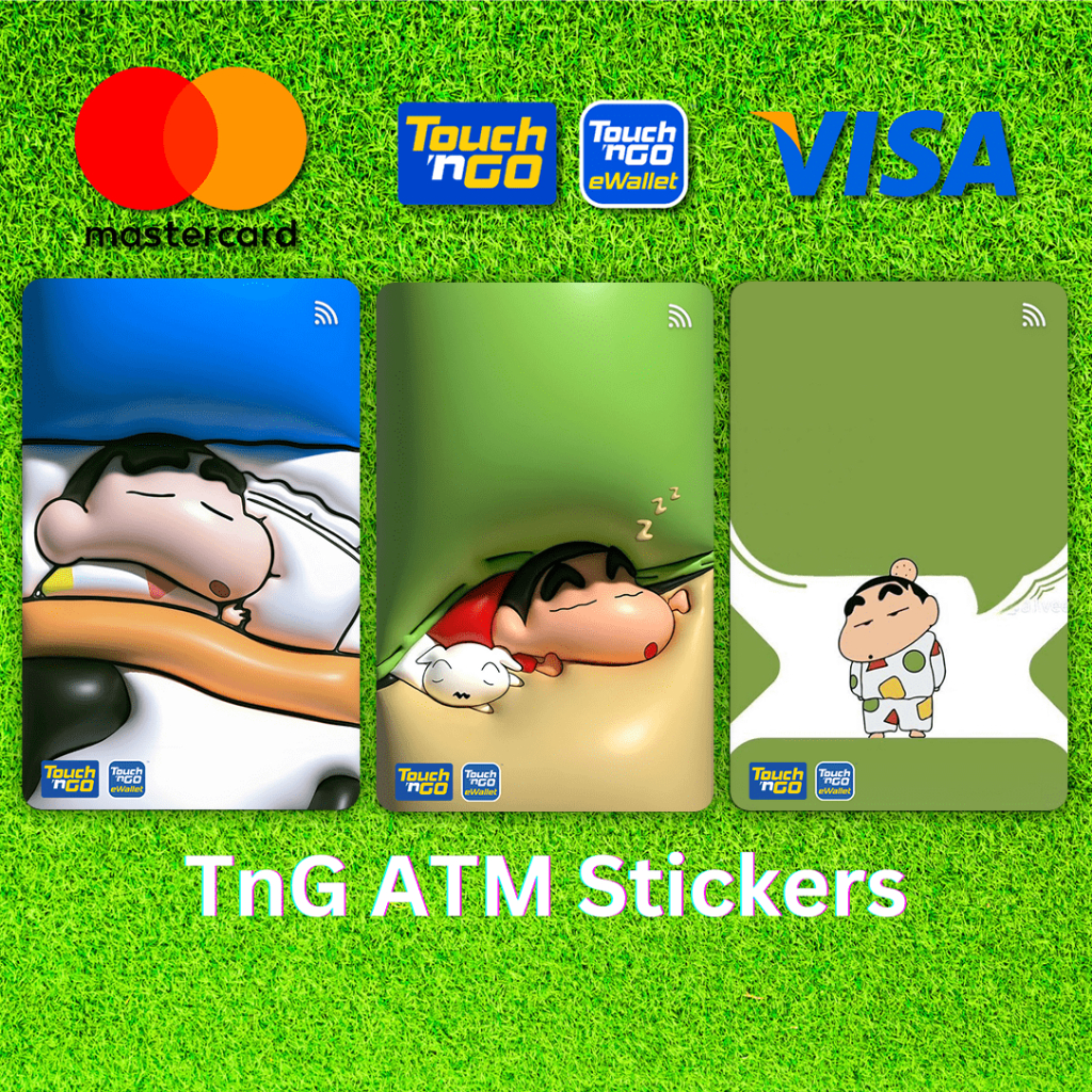 Crayon Shin-Chan S2 - สติ๊กเกอร์การ์ด Touch n Go TnG ATM Card Skincard Shin Chan Cover | Shopee ...