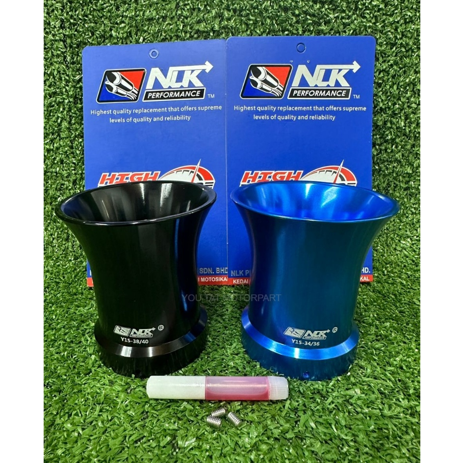 Nlk PERFORMANCE RACING ALLOY THROTTLE BODY AIR VELOCITY TRUMPET 34/36MM ...