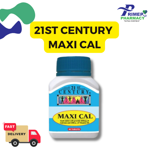 21st CENTURY MAXI CAL 60 เม็ด | Shopee Thailand