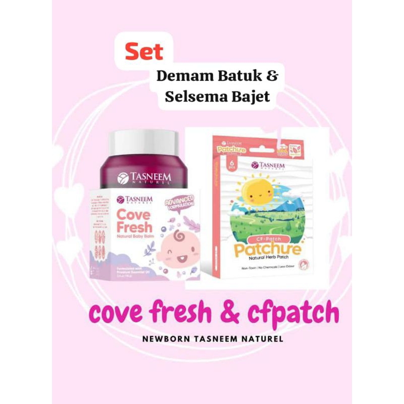 BASIC FEVER SET COUGH KAAK SELSEMA FEVER CFRUB CFPATCH BALM BABY SLEEPING LEABALM TASNEEM COUGH ...