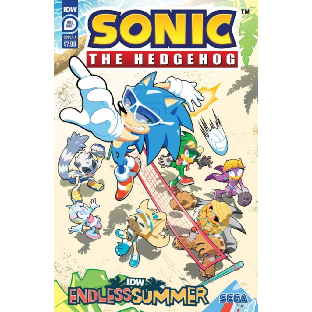 Sonic the Hedgehog ENDLESS SUMMER 1 (One-Shot) - สํานักพิมพ์ IDW - OMIC ...