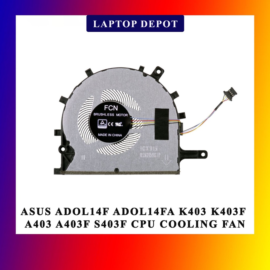 Asus ADOL14F ADOL14FA K403 K403F A403 A403F S403F พัดลมระบายความร้อน CPU | Shopee Thailand