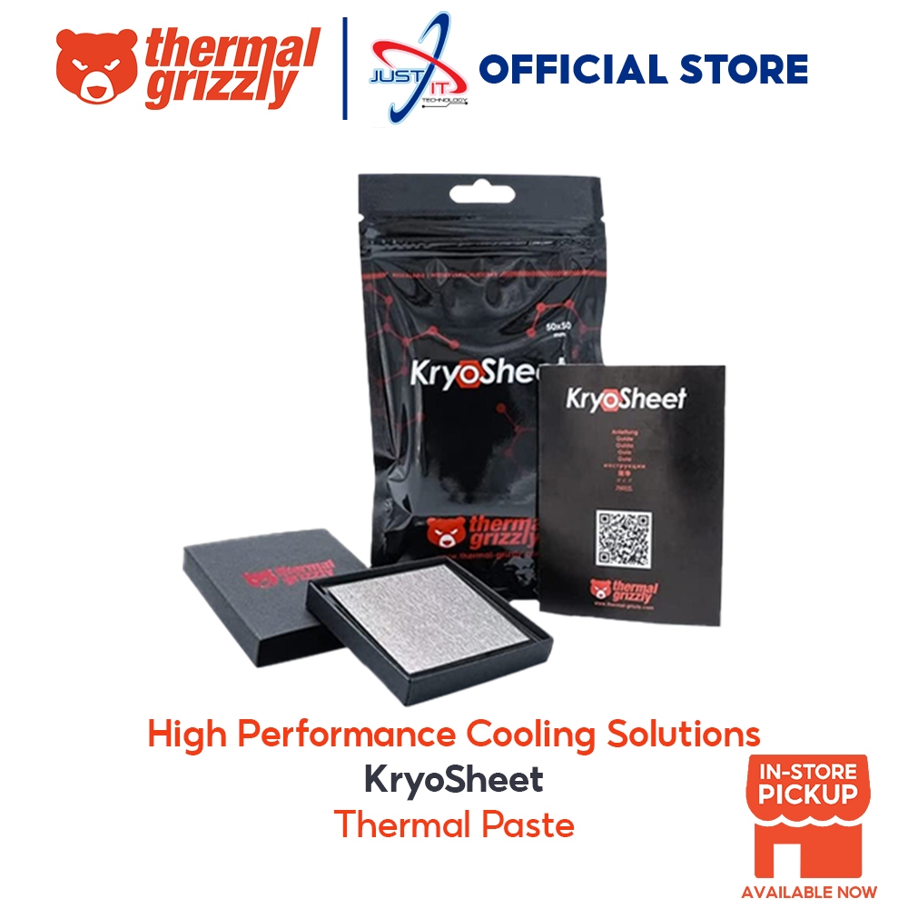 Thermal Grizzly KryoSheet - Thermal Paste | Shopee Thailand
