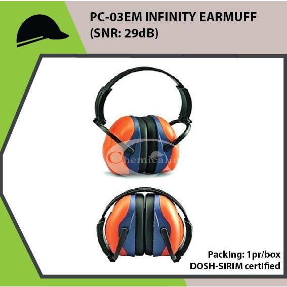 Pc-03em INFINITY EARMUFF (SNR: 29dB) | Shopee Thailand