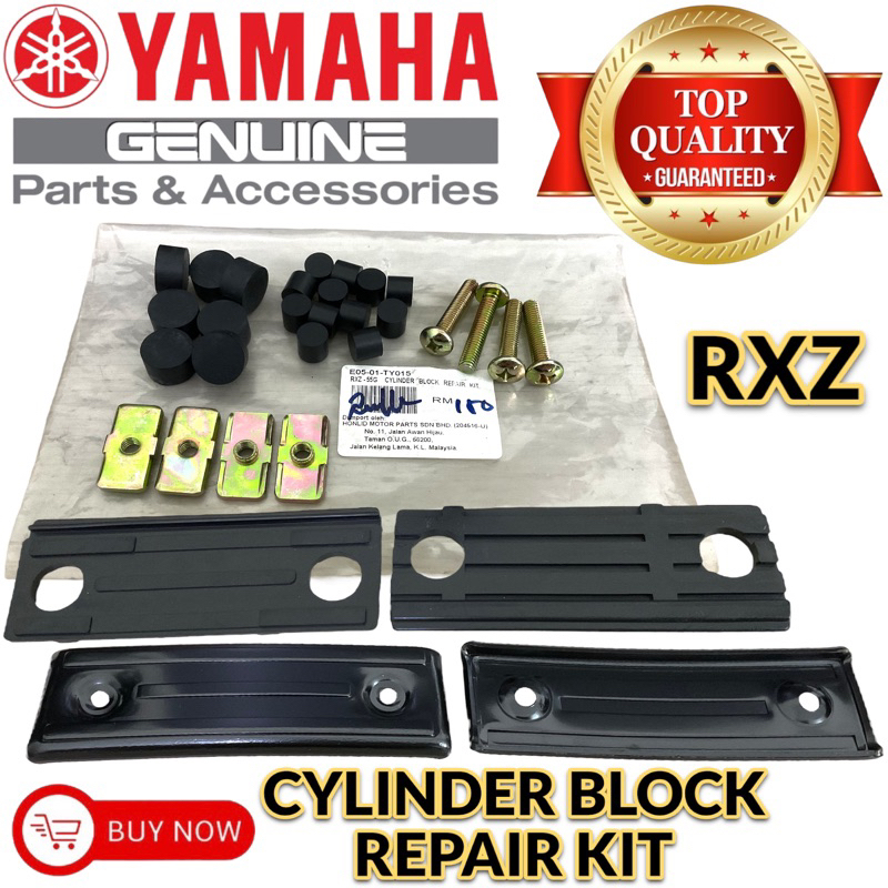 Yamaha RXZ CYLINDER BLOCK REPAIR KIT SET ยางขูด | Shopee Thailand