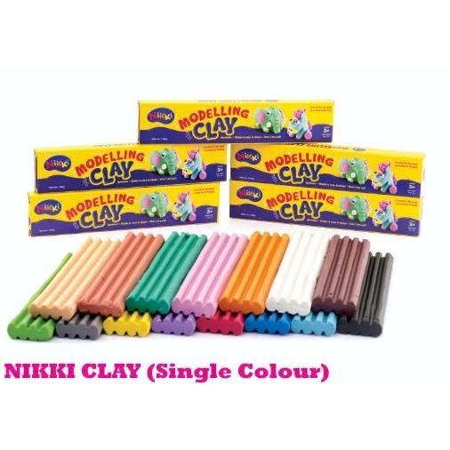 Nikki MODELLING CLAY MD-1 สีเดียว | Shopee Thailand