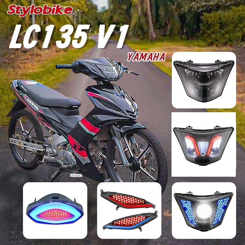 Lc135 V1 Lampu Depan Mata Gaban Head Light ไฟท้าย LED Lampu Belakang ... Lc135 V1 Lampu Depan Mata Gaban Head Light ไฟท้าย LED Lampu Belakang ...