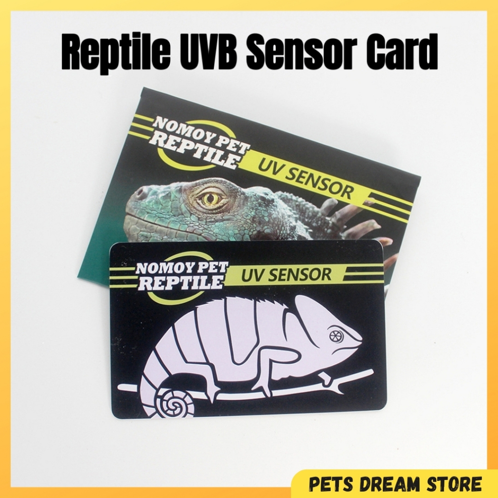 Nomoy สัตว์เลี้ยงสัตว์เลื้อยคลาน uvb sensor card UV เครื่องทดสอบการ์ด ...