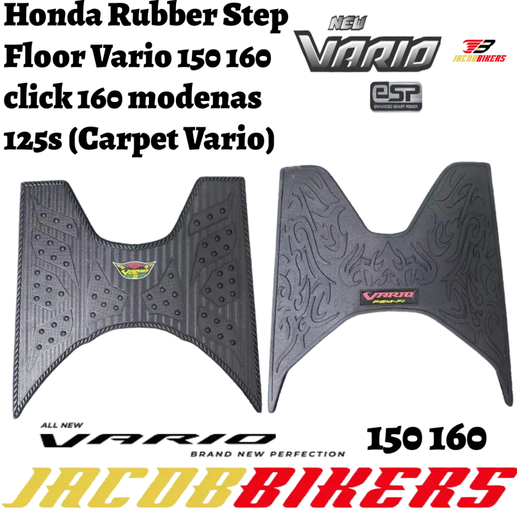 Honda Vario 160 150 125 I Rubber Step Floor Vario 150 160 click 160 ...
