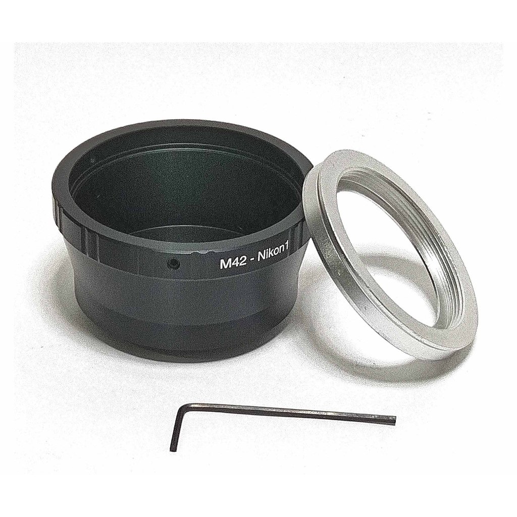 อะแดปเตอร์เมาท์เลนส์กล้อง M42-N1 M42 ถึง Nikon N1 สําหรับ M42 เลนส์ ...