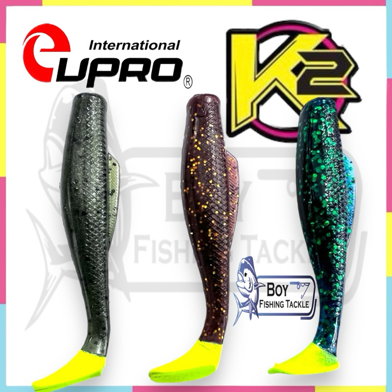 EUPRO K2 MINNOW Soft LURE พลาสติกอ่อน 60 มม. 80 มม. 6 ซม. 8 ซม. ...