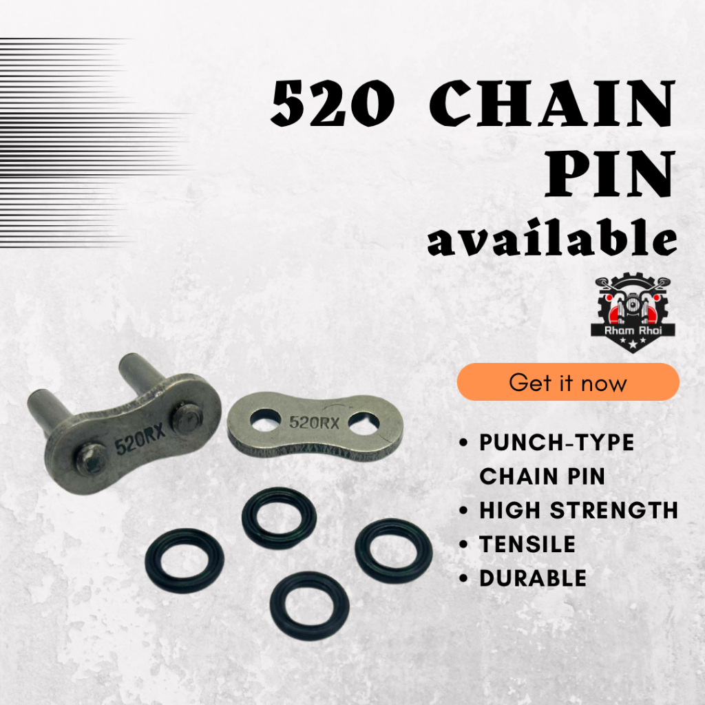 520 CHAIN JOINT PIN RANTAI RIVET CONNECTORING LINK HEAVY DUTY RANTAI ...