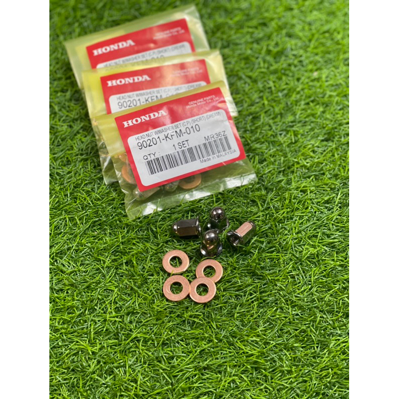 หัวน็อตพร้อมชุดล้าง COPPER HONDA EX5 | Shopee Thailand