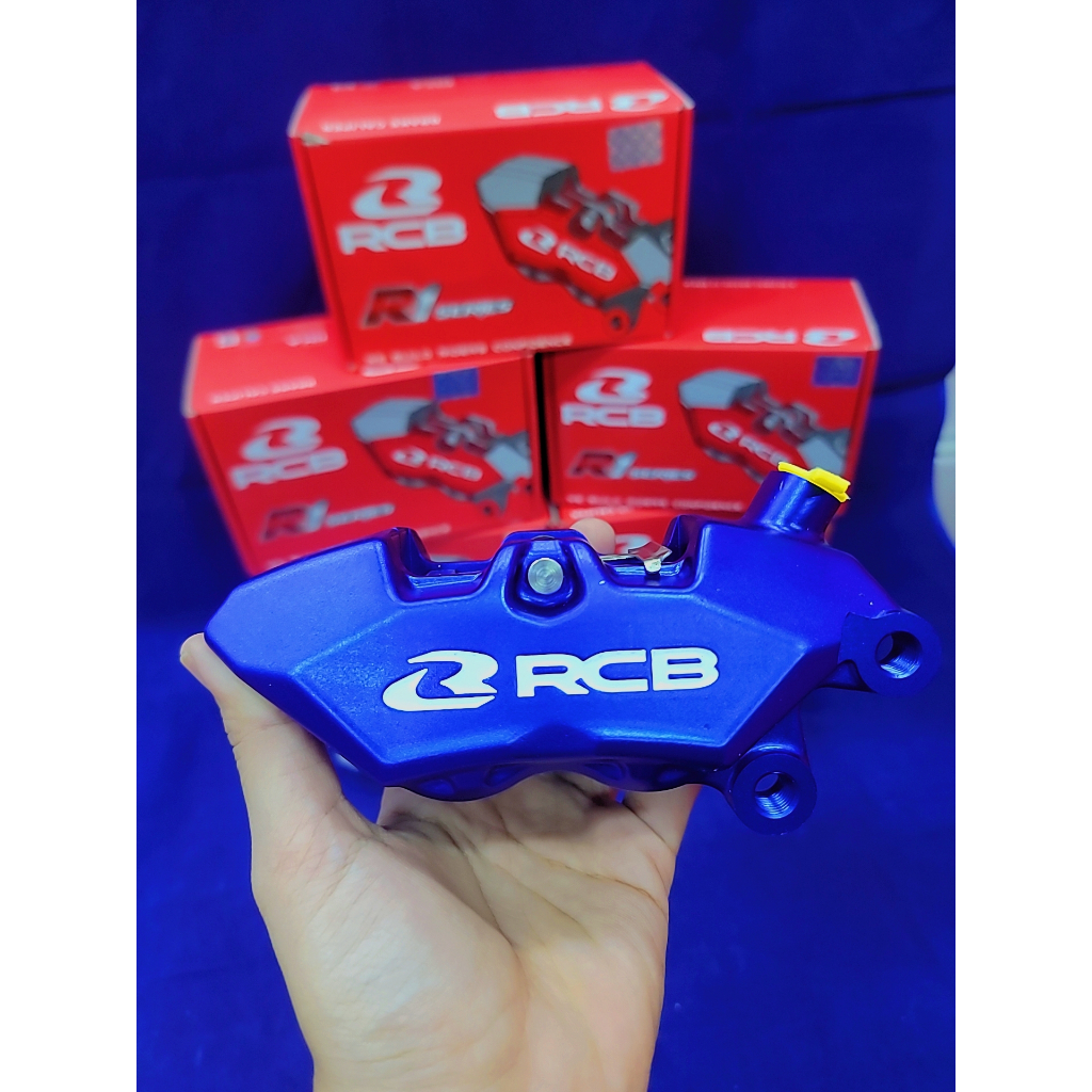 RCB BRAKE CALIPER R1 SERIES 4 PISTON 4 POT 4-POOT BRAKE CALIPER RCB ...