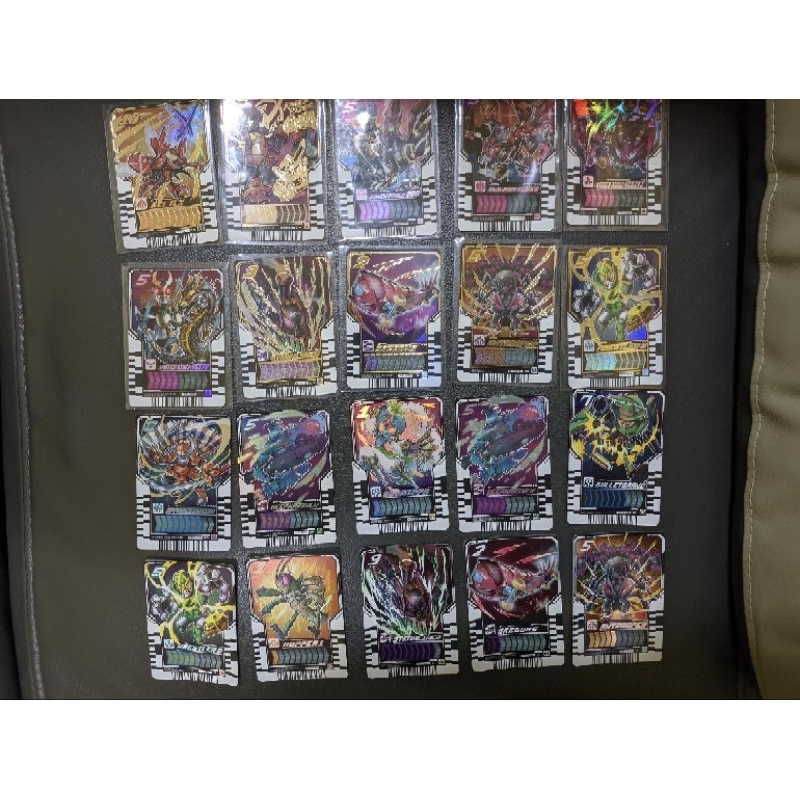 เฟส 1, 2 และ 3 EX, LP, L, UR, SR CHEMY CARD KAMEN RIDER GOTCHARD DX ...