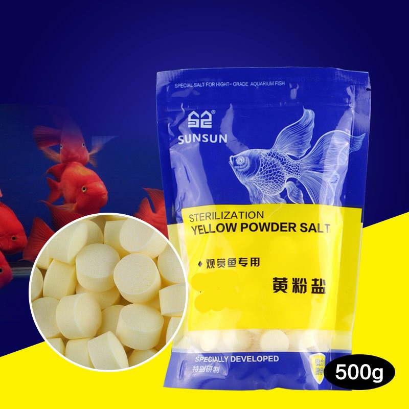 Sunsun STERILIZATION YELLOW POWER SALT GARAM KUNING TABLET | Shopee ...
