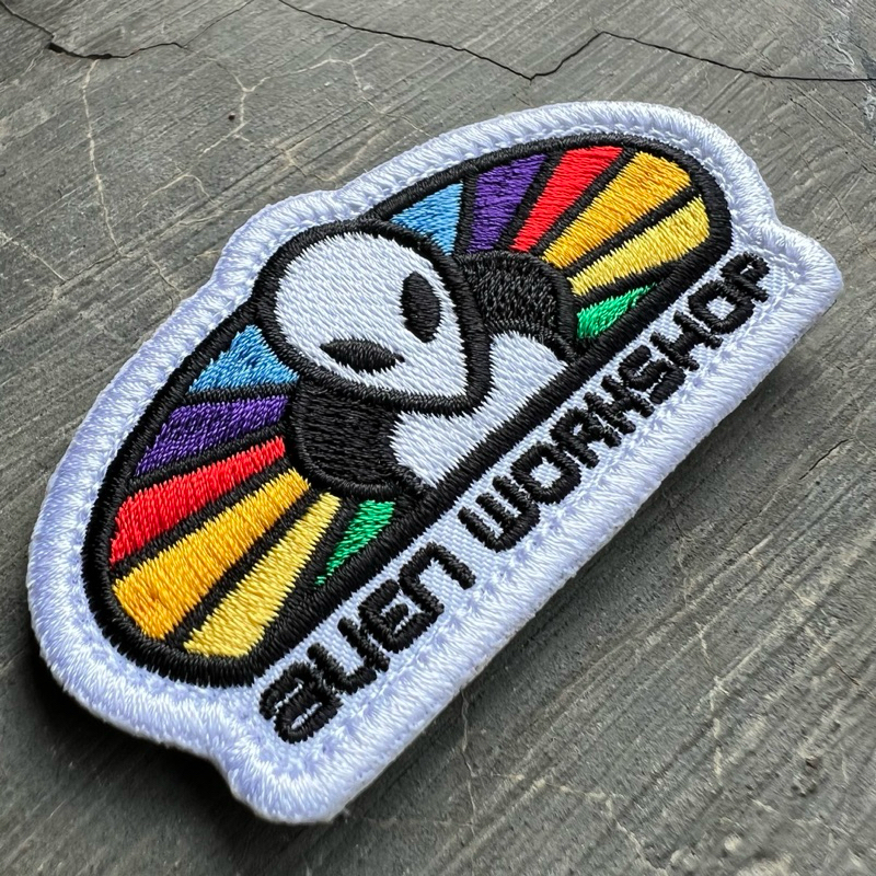 Patch Alien Workshop (ขนาดหน้ากว้าง 3 นิ้ว) | Shopee Thailand