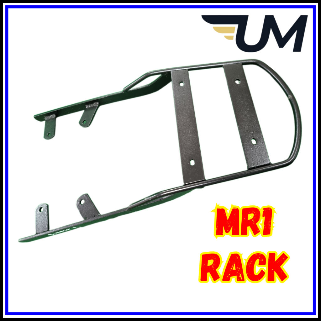 Modenas KRISS MR1 MOTORCYCLE V MONORACK CARRIER BLACK HITAM MONO RACK ...