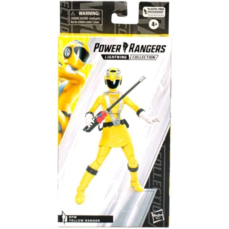 Power Rangers Lightning Collection Turbo Red RPM Yellow Lightspeed ...