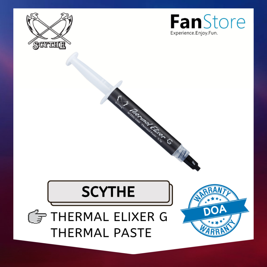 Fanstore SCYTHE Thermal Elixer G CPU High Performance Thermal Paste 3 ...