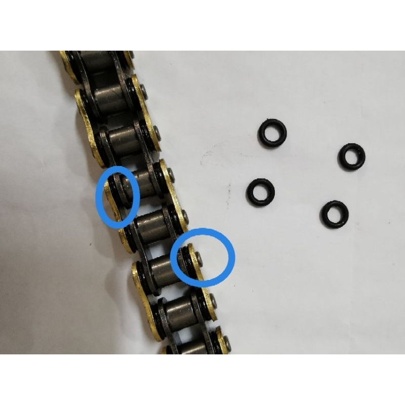 Chain Oring ขนาด 428 Oring ยางซีล rantai motosikal Oring Gotah | Shopee Thailand