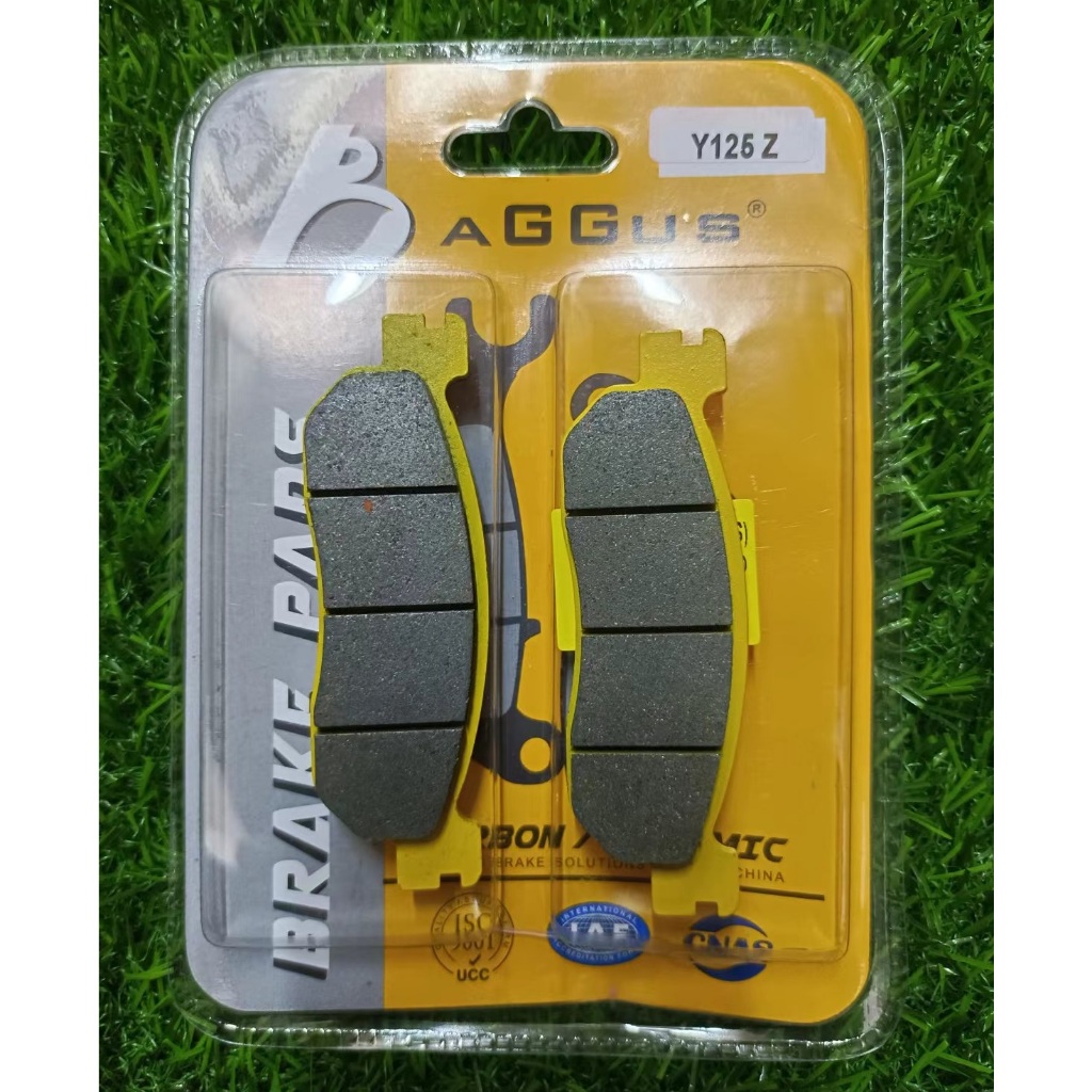 Y125 Z แผ่นเบรกหน้า เซรามิค / มอเตอร์คาร์บอน - NOUVO / SRL 105 BAGGUS ...