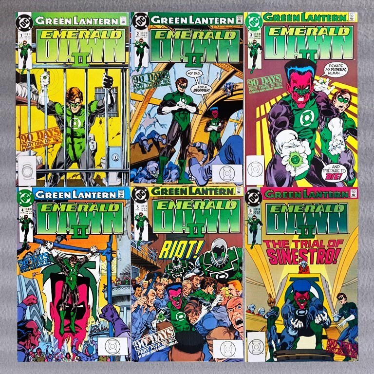 ตะเกียงเขียว : Emerald Dawn II 6/6 (ครบชุด) DC Comics (Keith Giffen ...