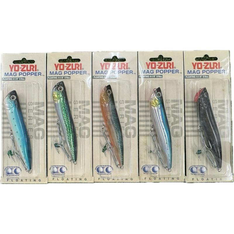 Yo-Zuri R798 R799 Mag Popper ดินสอลอยเหยื่อตกปลา Yozuri Topwater ...