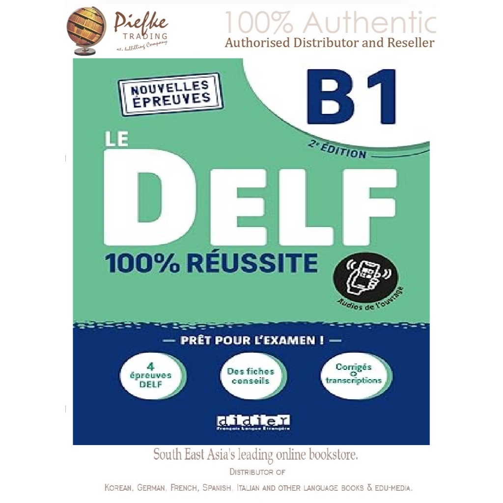 The DELF B1 100% Success - 2022-2023 edition - หนังสือ - 9782278102532. | Shopee Thailand