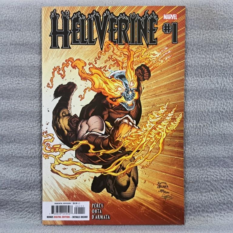 Hellverine 1 (Marvel Comics) FIRST Issue (X-Men) Wolverine (Key Issue ...