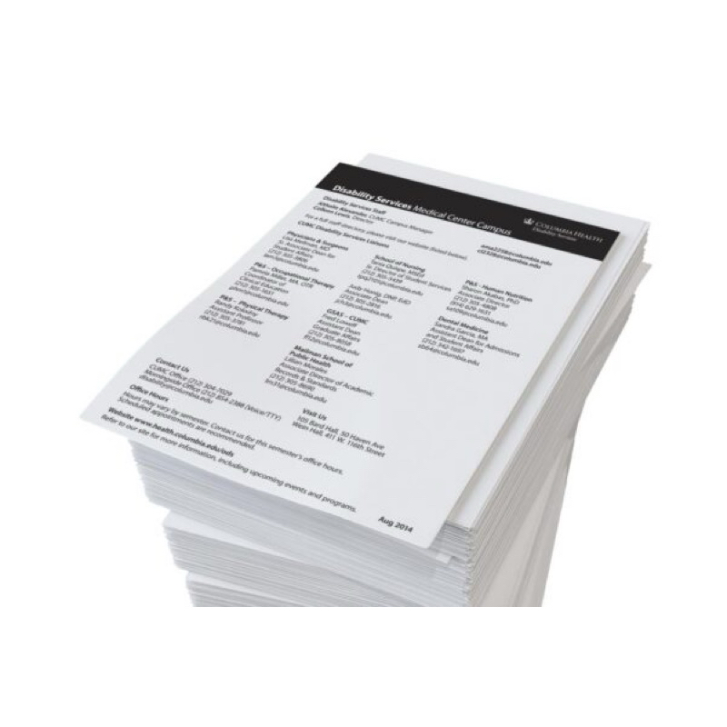 Printing A4 Size - Black & White (Resume, Paperwork, Form) | Shopee ...