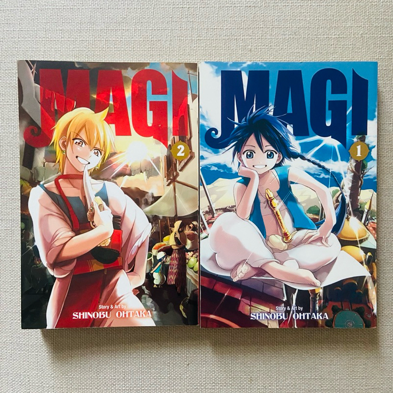 Magi Vol. 1 เล่ม 2 โดย ชิโนบุ โอตากะ การ์ตูนมือสอง / การ์ตูนพรีเลิฟ ...
