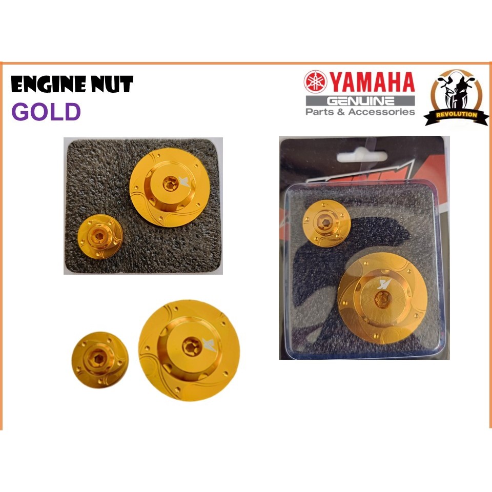 Engine MAGNET SCREW COVER MAGNET NUT YAMAHA LCV8 Y15ZR Y16ZR FZ150 MT15 ...