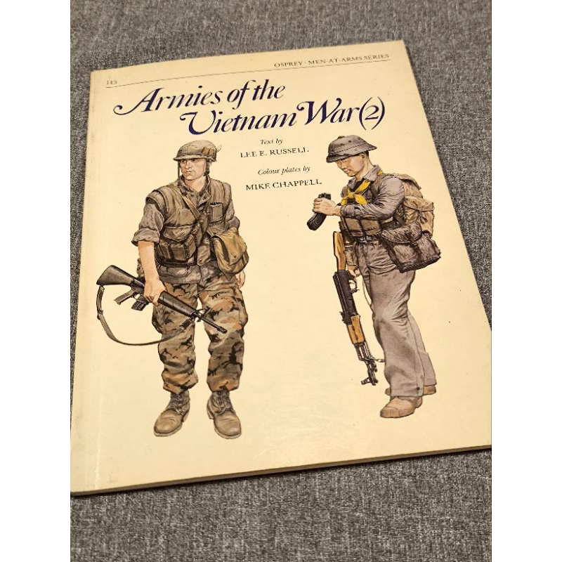Armies Of The Vietnam Wars 2 Book Lee E Russell Mike Chappell Vintage ...