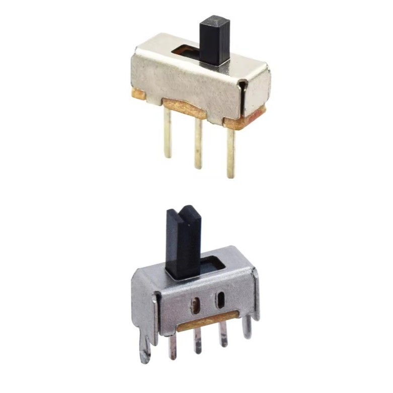 (1 ชิ้น) สวิตช์สไลด์ SPDT 3 Pin ขนาดเล็กสลับ Slider Suis SS12D00 ...