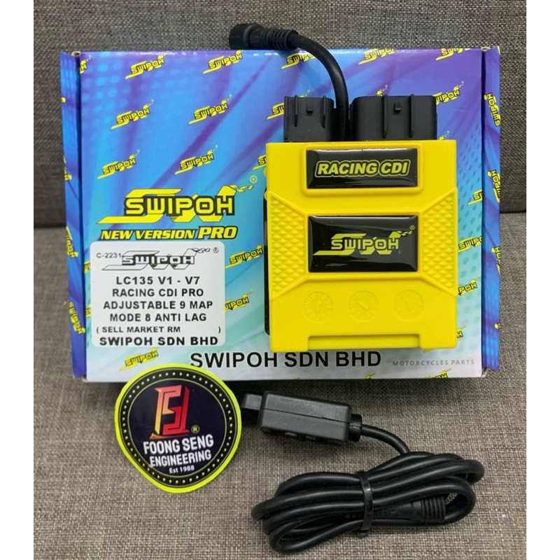 Swipoh ANTI LAG CDI LC135 LC4S LC 5S RACING CDI Q2 EX5 DREAM WAVE125 ...