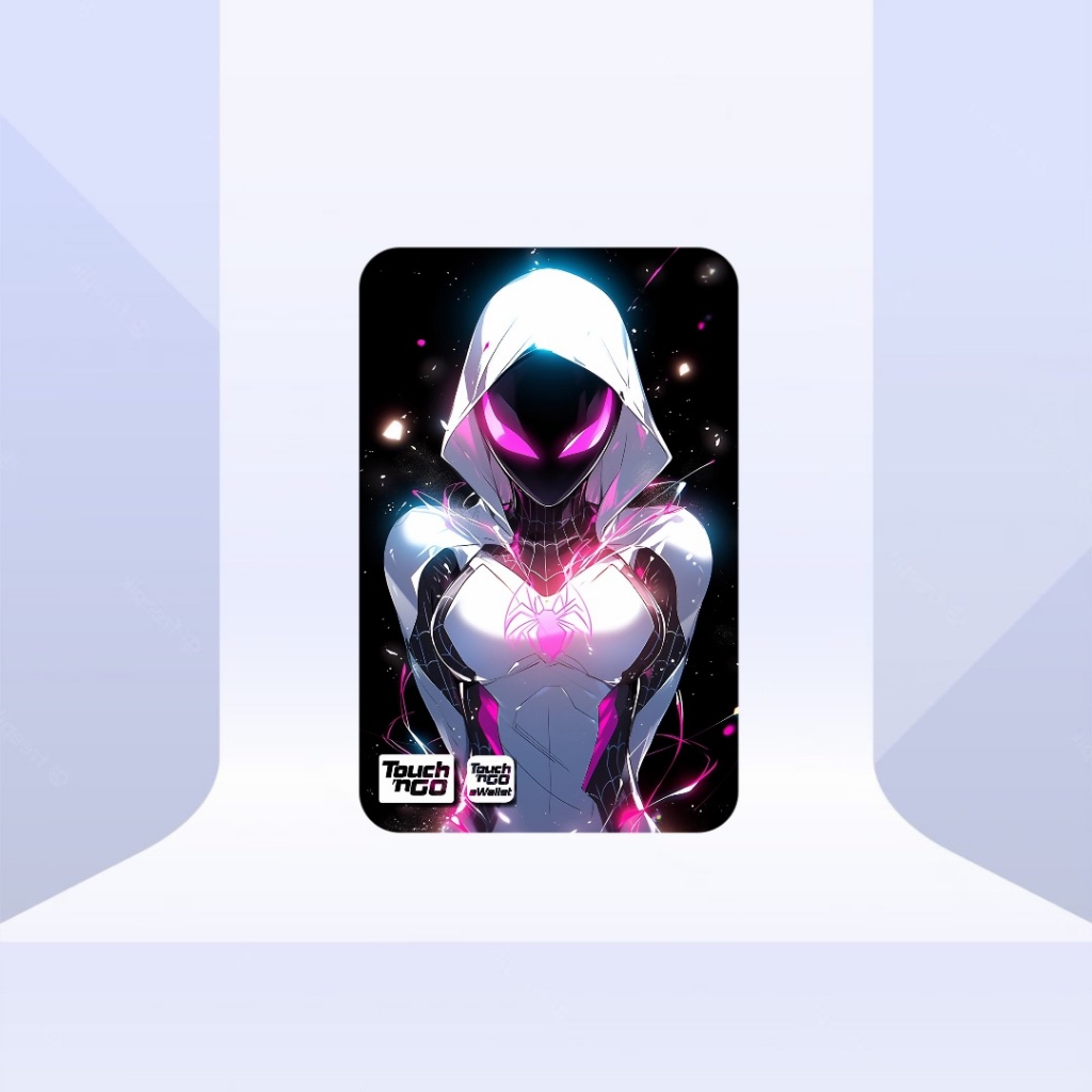 ( Spider-man Series 2 ) ฟิล์มสติกเกอร์การ์ด TNG MASTER VISA CREDIT ...
