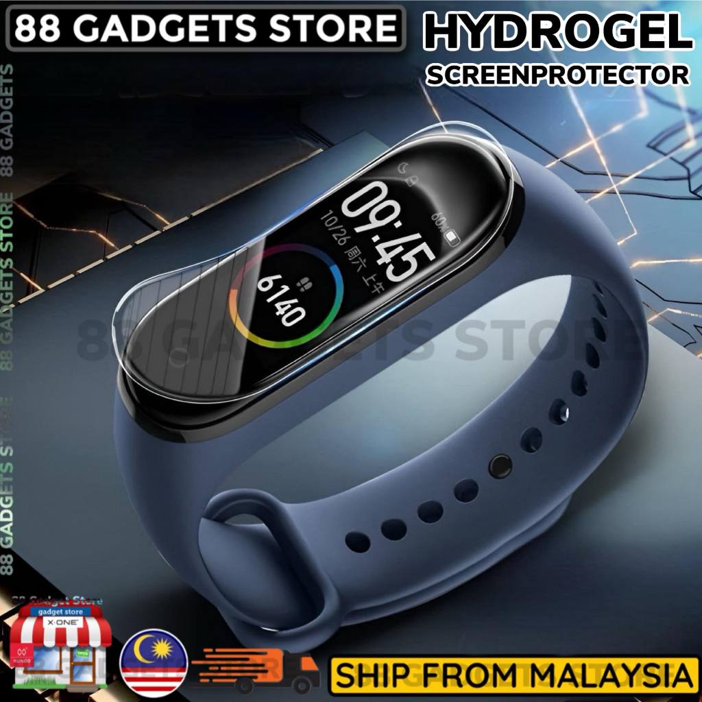 Xiaomi Mi Band 8 / Band 6 / Band 2 / Band 3 / Band 4 / Band 5 ฟิล์มไฮโดรเจล นิ่ม ป้องกันหน้าจอ ...