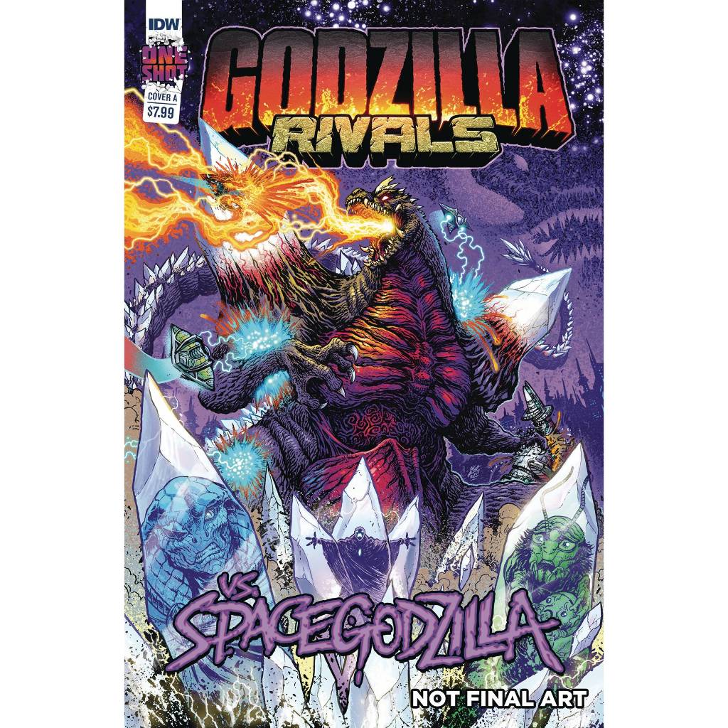 Godzilla RIVALS VS SPACEGODZILLA MATTHEW FRANK COMICS 48 PAGES | Shopee ...