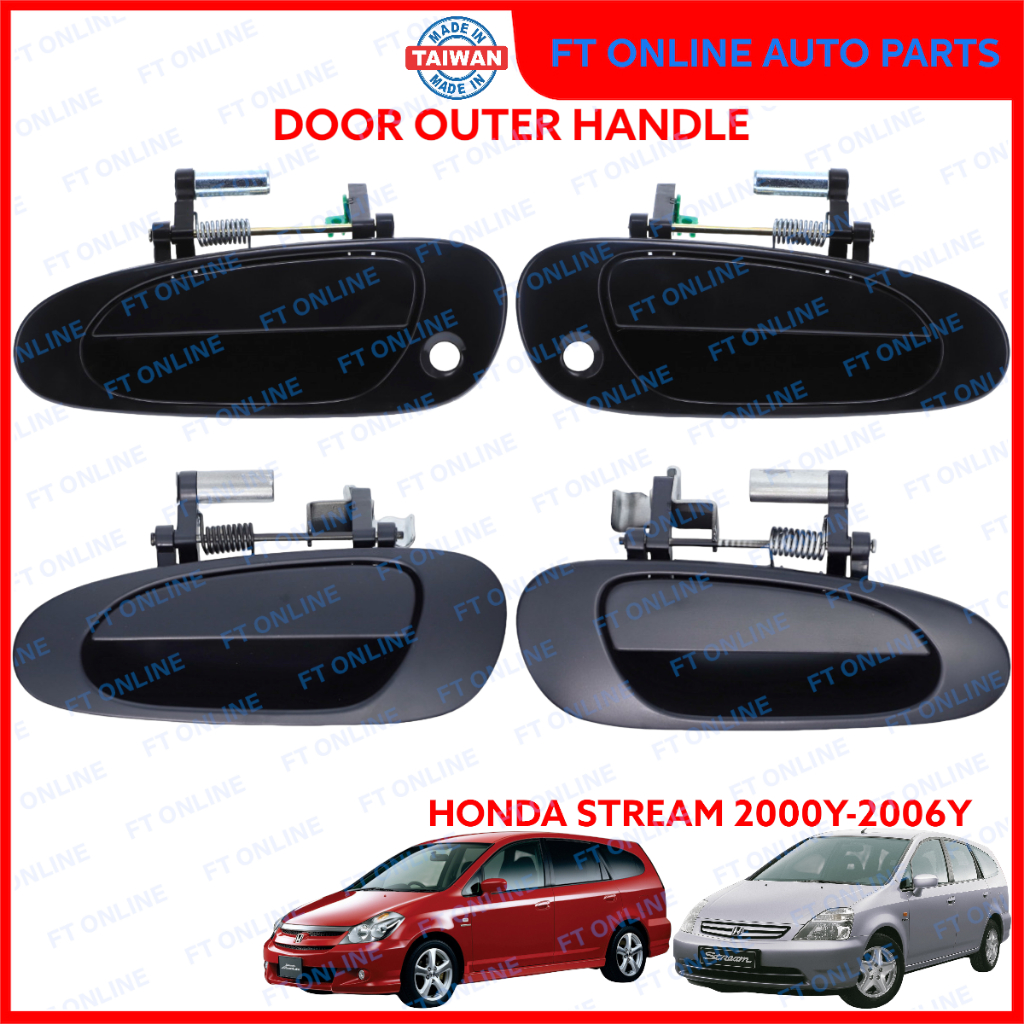 HONDA STREAM 2000-2006 S7A S7C RN1 RN2 RN3 RN4 RN5 ประตูมือจับด้านนอก ...