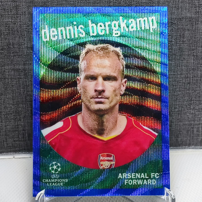 การ์ดฟุตบอล ลาย Dennis Bergkamp Topps Chrome Arsenal 75 ชิ้น | Shopee ...